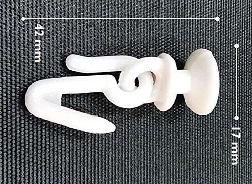 Victac C-Channel Curtain Hooks – Pack of 100 Sliders