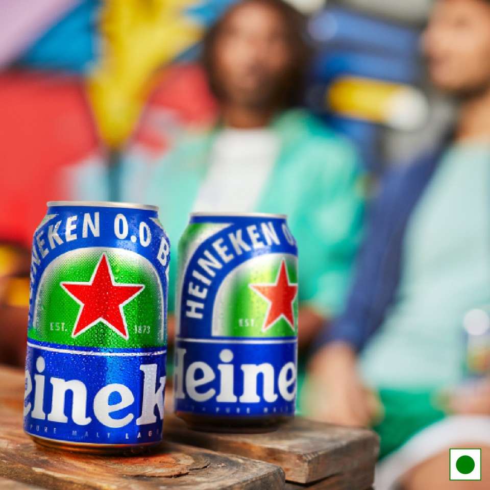 Heineken 0.0 % Non Alcoholic Lager Beer - Zero Dot Zero Can Can Price ...