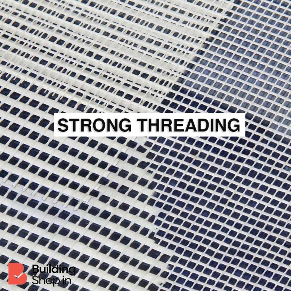 Buildingshop Fiber Glass Mesh Sheet Tape 145 Gsm (6 Inch/150 mmX 50 ...