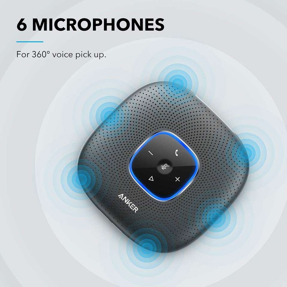 Buy Anker PowerConf 3 W Bluetooth Conference Speaker Online from ...