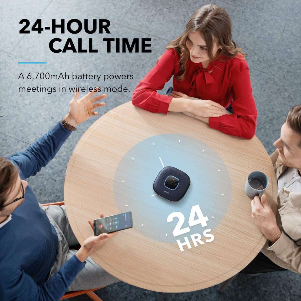 Buy Anker PowerConf 3 W Bluetooth Conference Speaker Online from ...