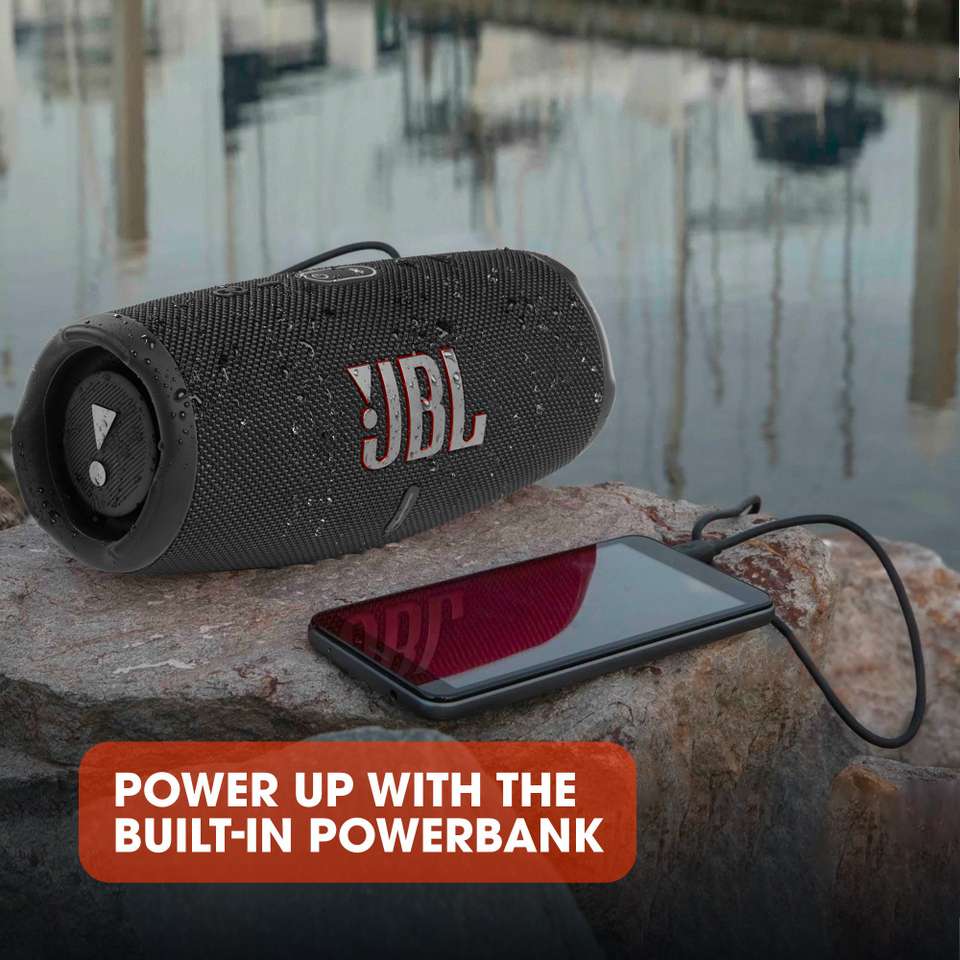 Buy JBL Charge 5 with 20Hr Playtime,IP67 Rating,7500 mAh Powerbank ...