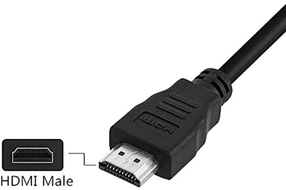 TERABYTE HDMI Cable 1 m High-Speed (1 Meter) 4K Ultra HD HDMI Male to ...