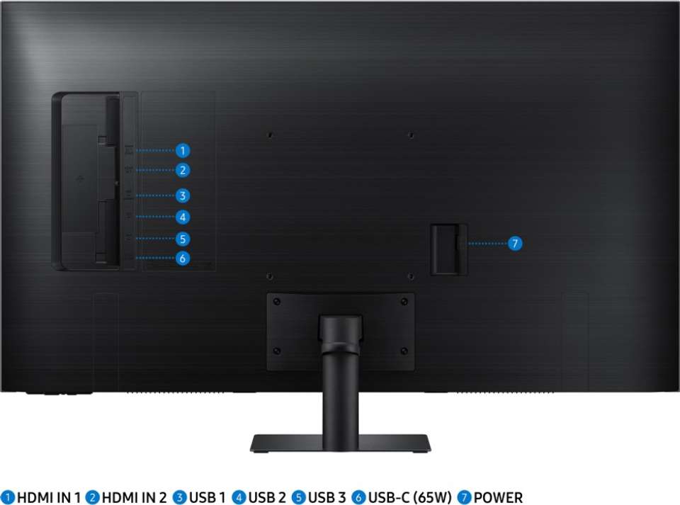 Samsung M7 109.22 cm (43 inch) 4K Ultra HD VA Panel with USB Type-C ...