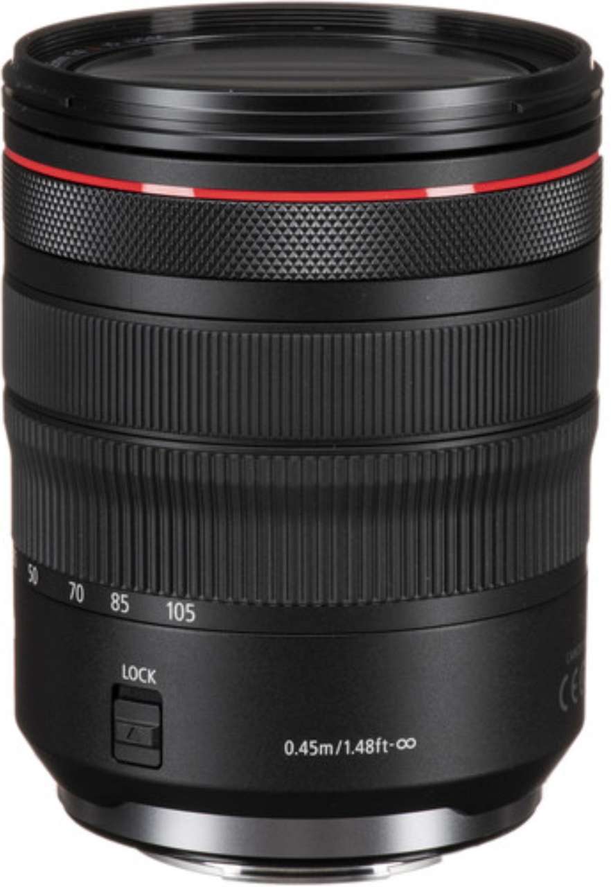 Canon RF 24 - 105 mm F4 L IS USM Wide-angle Zoom Lens - Canon ...