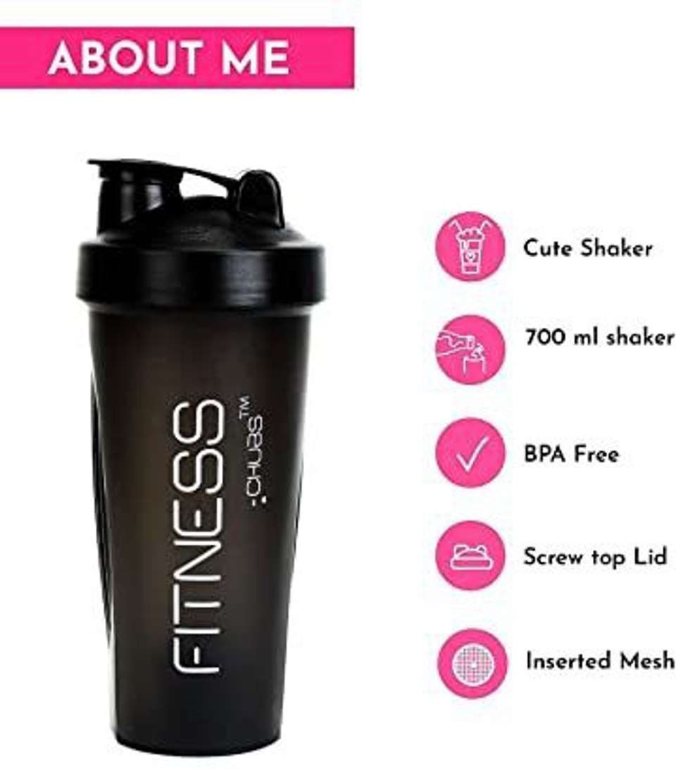 Chubs Fitness Shaker With Mixer Ball 700 ml Plastic Shaker - Buy Chubs ...