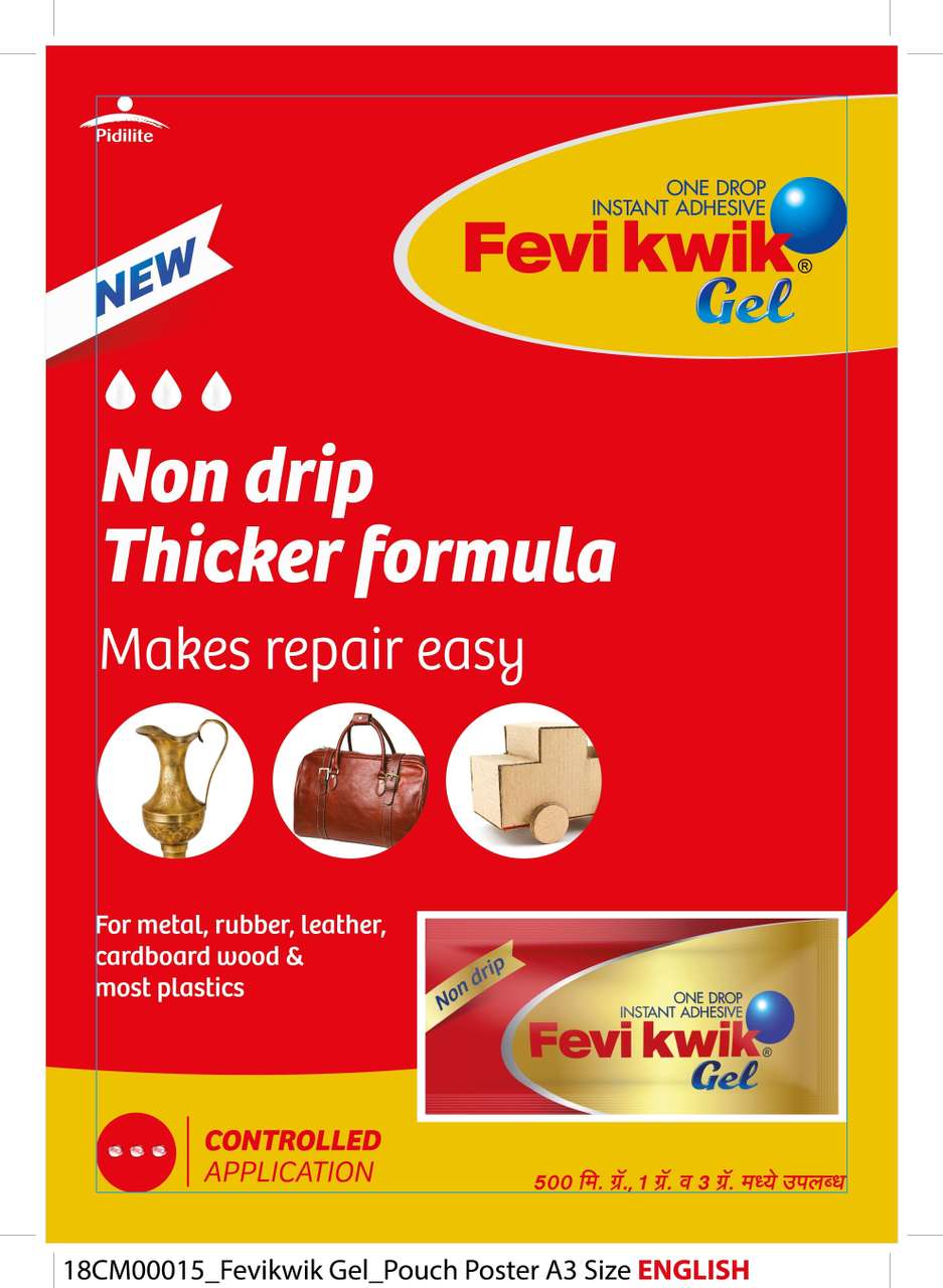 Pidilite FEVIKWIK GEL [20 GM] Adhesive Price in India - Buy Pidilite ...