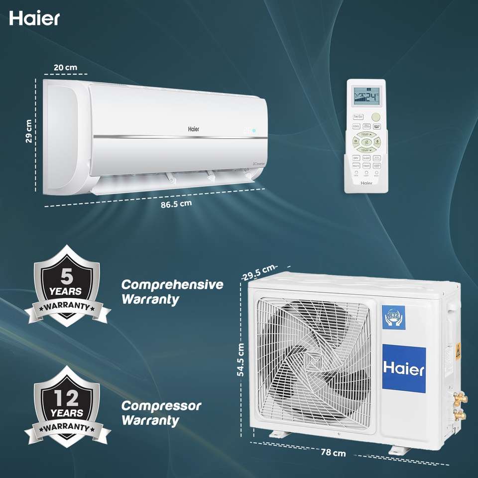 Flipkart.com | Buy Haier 2023 Model 1.3 Ton 3 Star Split Inverter ...
