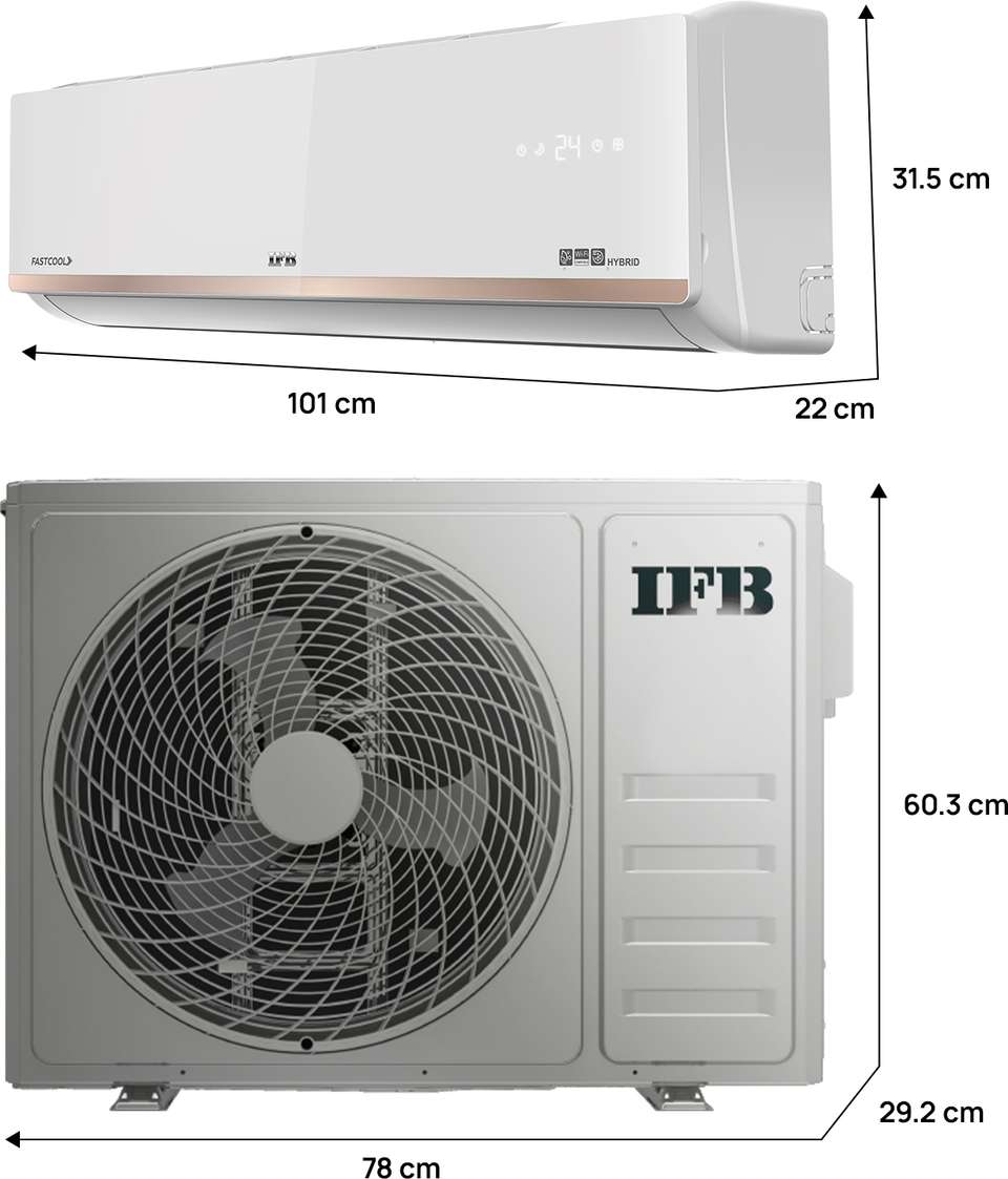 Flipkart.com | Buy IFB 2025 Model 2 Ton 3 Star Split Inverter with ...