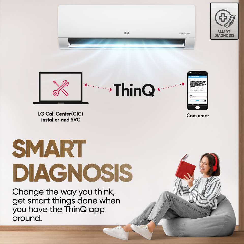 Flipkart.com | Buy LG 2025 Model 1.5 Ton 3 Star Split AI Dual Inverter ...