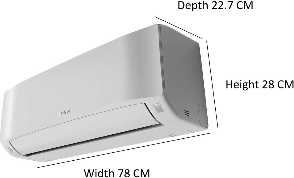 Flipkart.com | Buy Hitachi 2023 Model 1 Ton 3 Star Split Fixed Speed ...