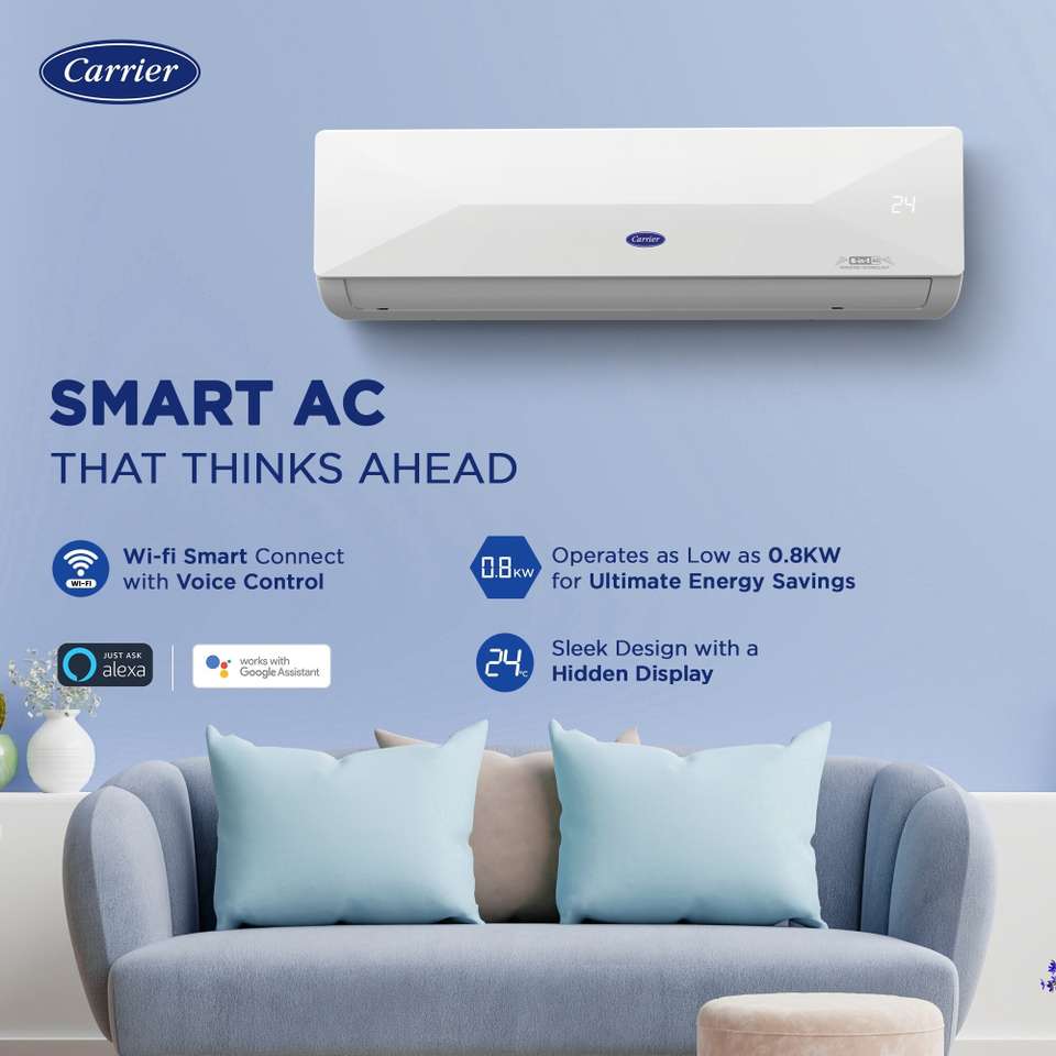 Flipkart.com | Buy CARRIER 2025 Model 1 Ton 3 Star Split Inverter with ...