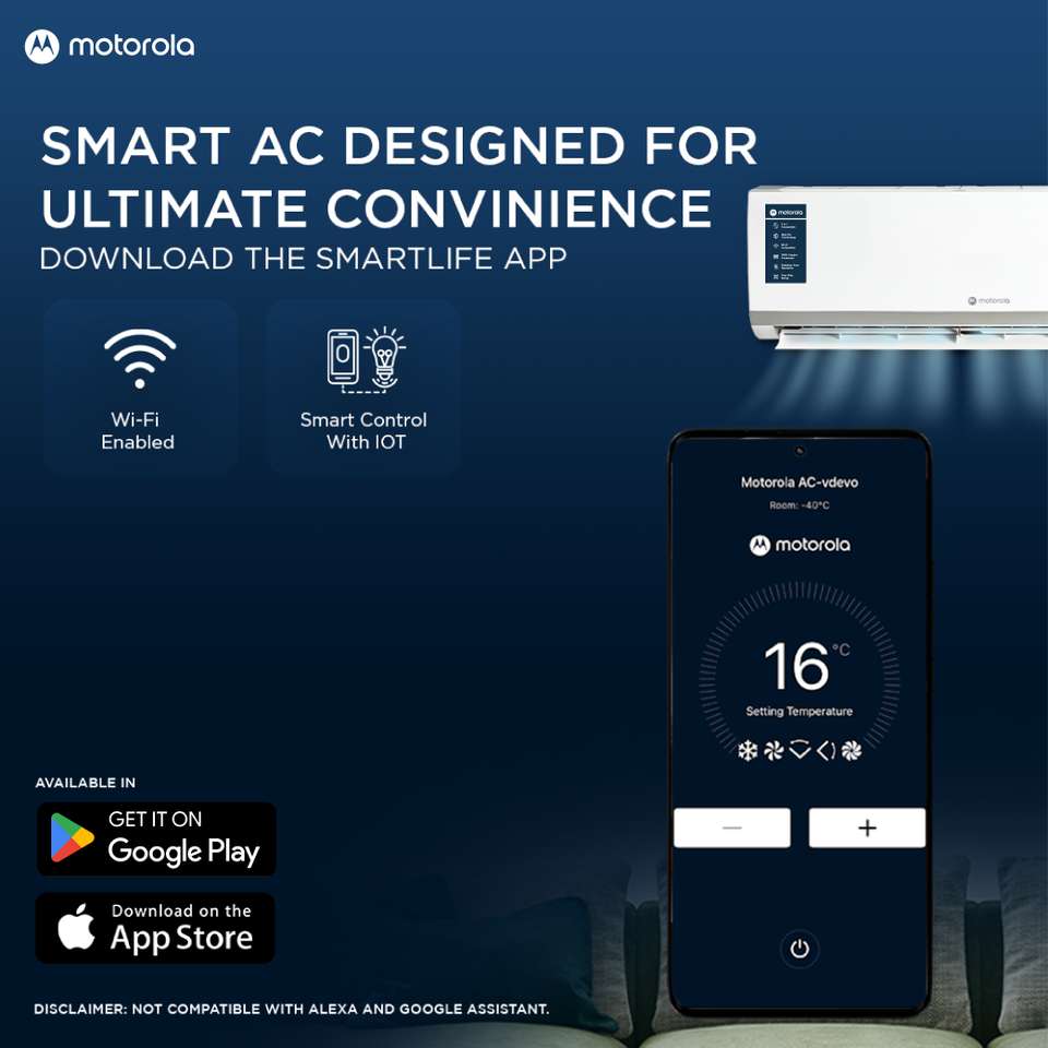 Flipkart.com | Buy MOTOROLA 2026 Model 1.5 Ton 5 Star Split Inverter ...