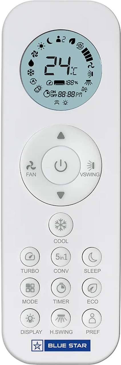 Flipkart.com | Buy Blue Star 2026 Model 2 Ton 3 Star Split Inverter AC ...
