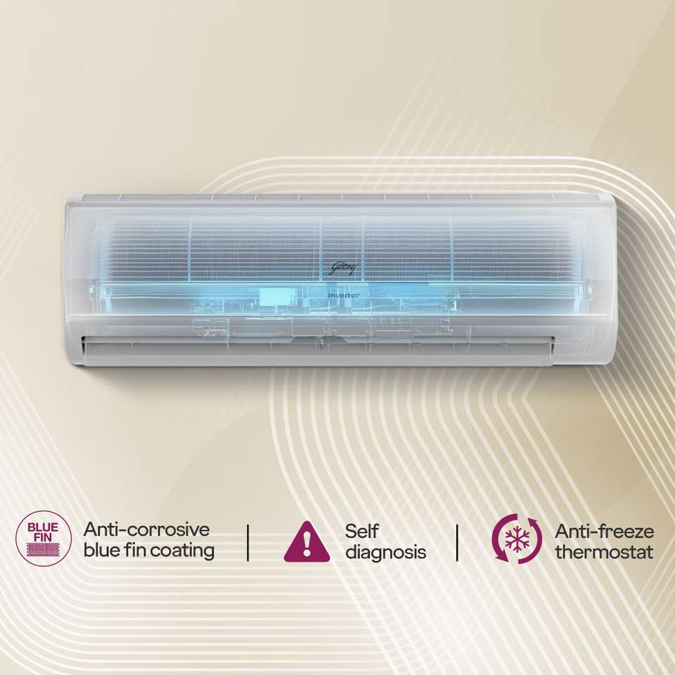 Flipkart.com | Buy Godrej 2026 Model 2 Ton 3 Star Split Inverter with 5 ...
