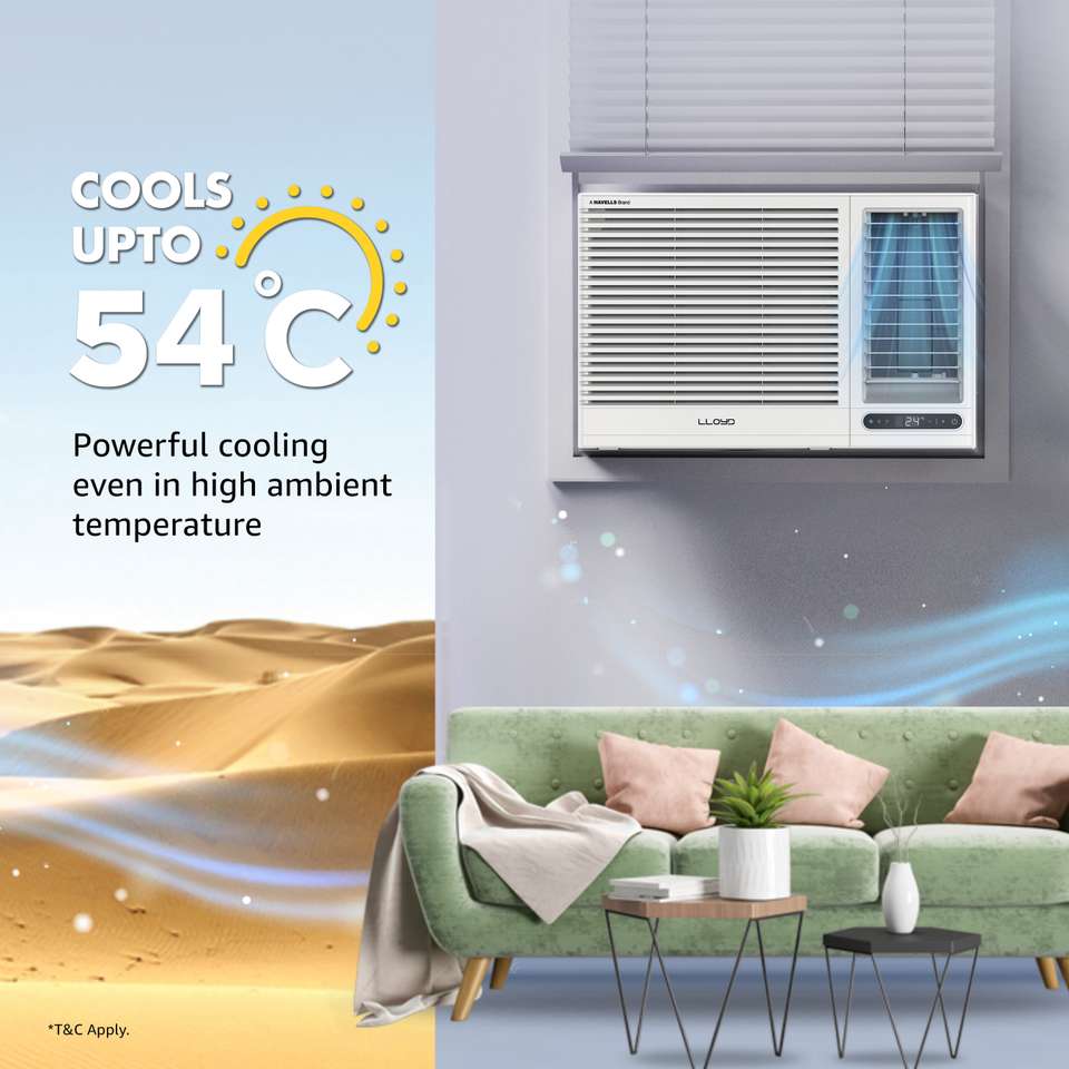 Flipkart.com | Buy Lloyd 2026 Model 1.5 Ton 5 Star Window Inverter AC ...