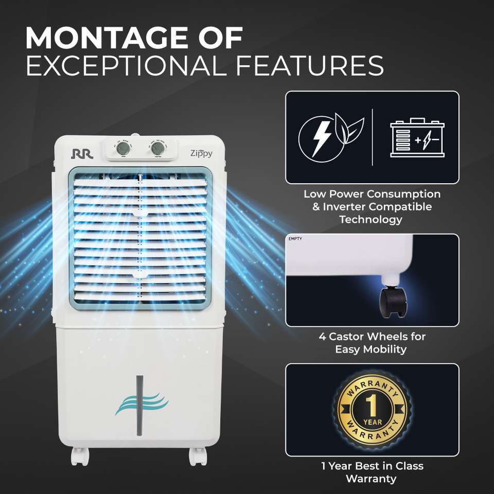 RR 40 L Room/Personal Air Cooler Price in India - Buy RR 40 L Room ...