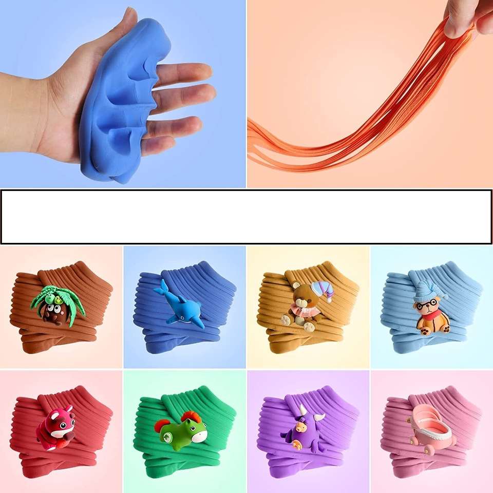 Aditi Toys Creative Dough for Boys/Girls/Kids 100gm X 5 pcs | Age - 3 ...