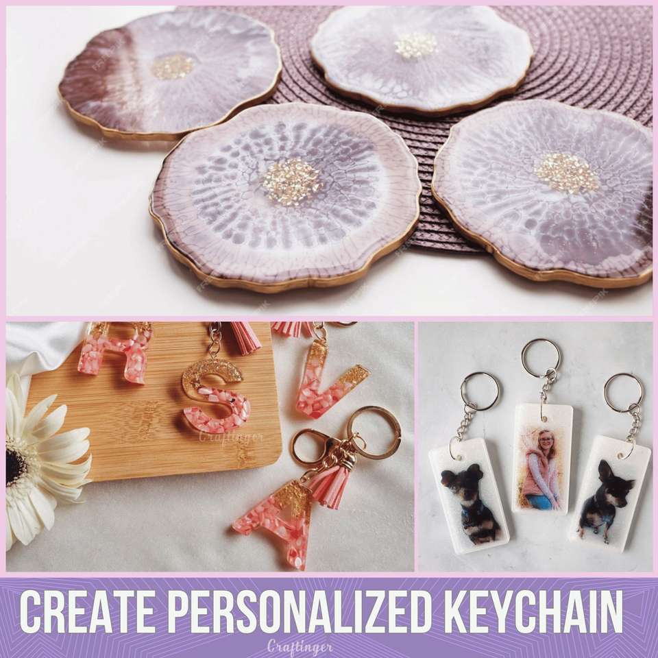 Flipkart.com | Craftinger DIY Resin Art Kit with Mould Resin and ...