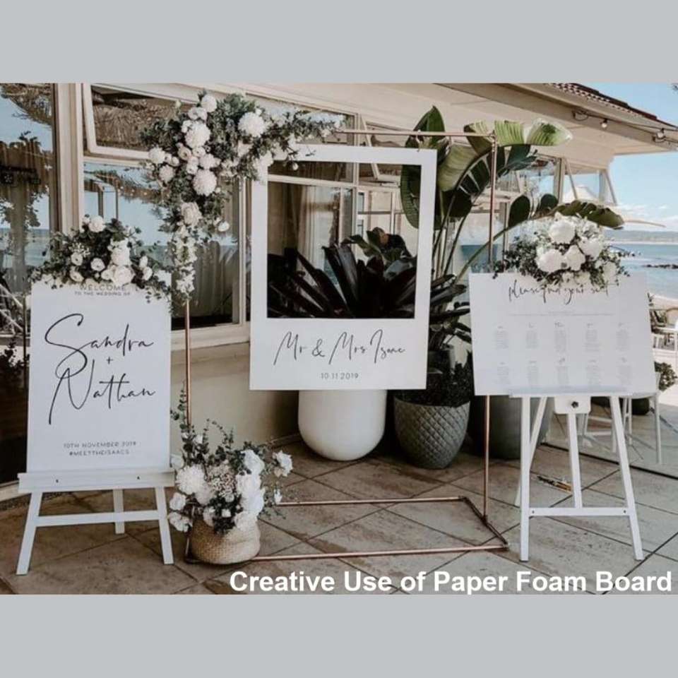 Marissa Paper Foam Board – LARGE SIZE (50cm x 70cm), 5mm Thick | 10 ...