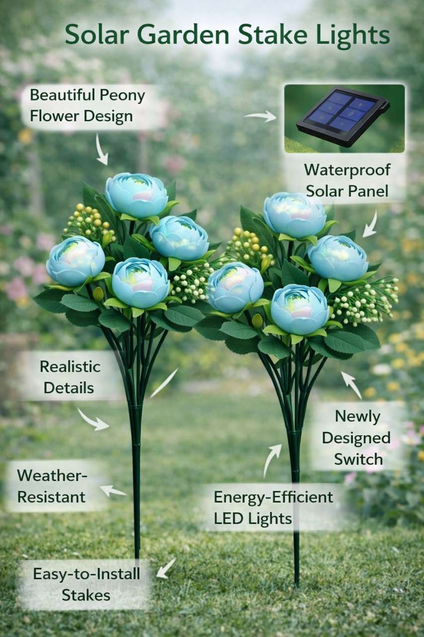 Bruncha Artificial Sea Green Rose peony Flowers plants set of 2 Green ...