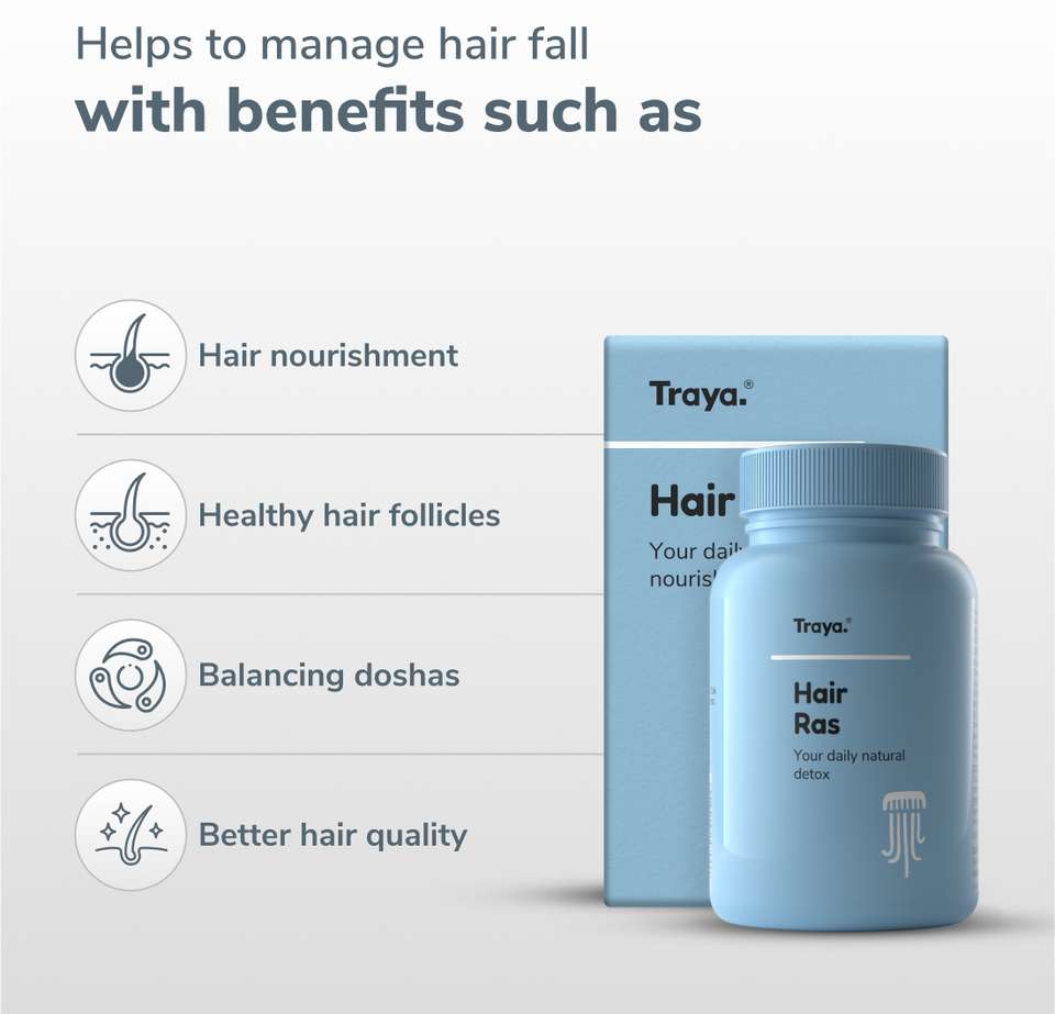 Traya Hair Growth Combo, Ras (120) + Vitamins (30 Tablets) Price in ...
