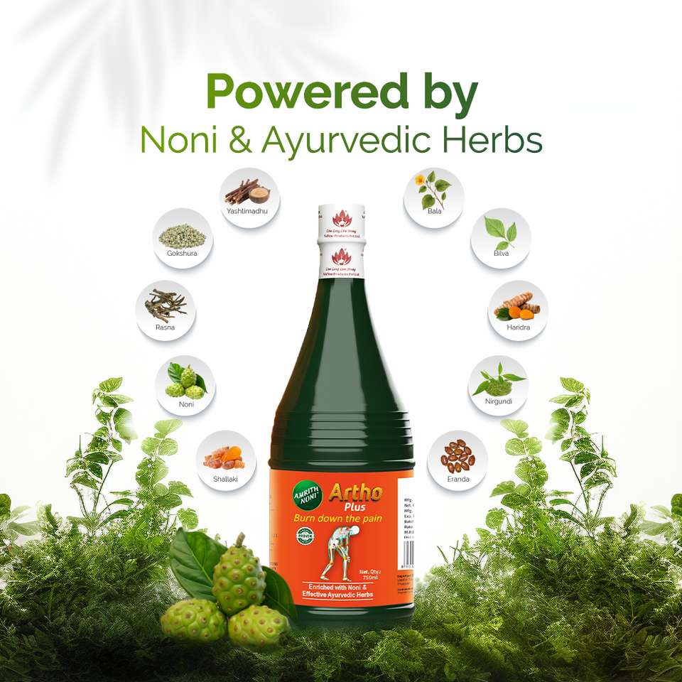AMRITH NONI Artho Plus 750ml Clinically Proven Joint Pain Relief| For ...
