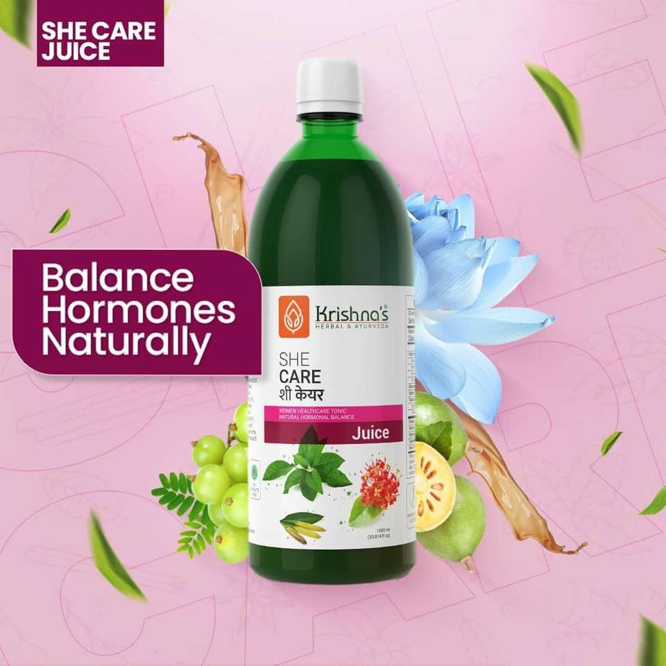 Krishna's Herbal & Ayurveda She Care Juice | Women Tonic Price in India ...