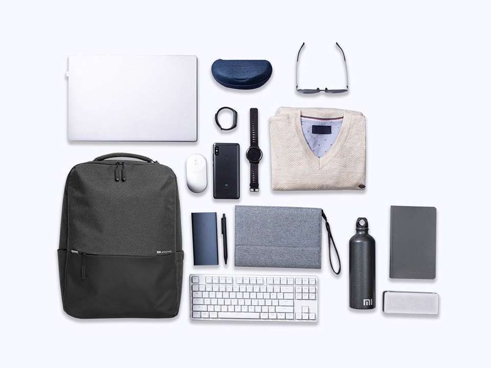 Mi Business Casual 21 L Laptop Backpack Black & Grey - Price in India ...