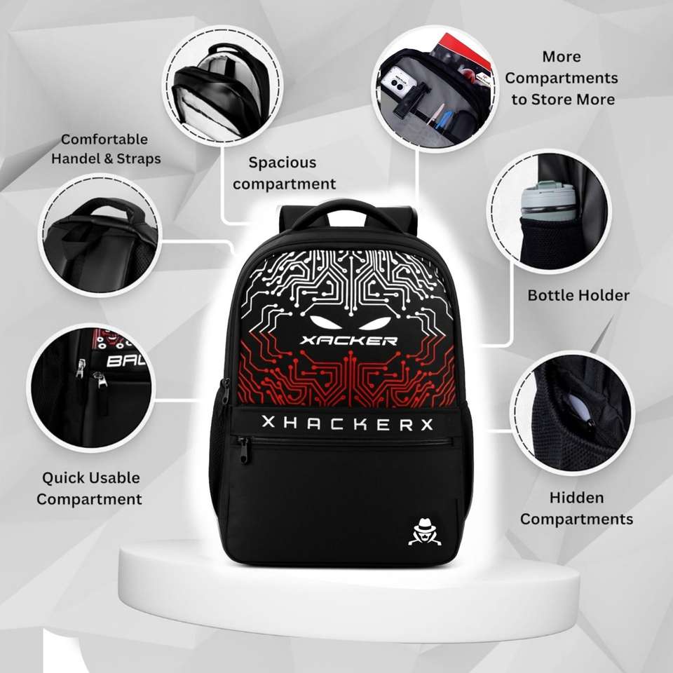 MRSAYON for Men & Women Stylish X-Hacker printed bag Office, Travel ...