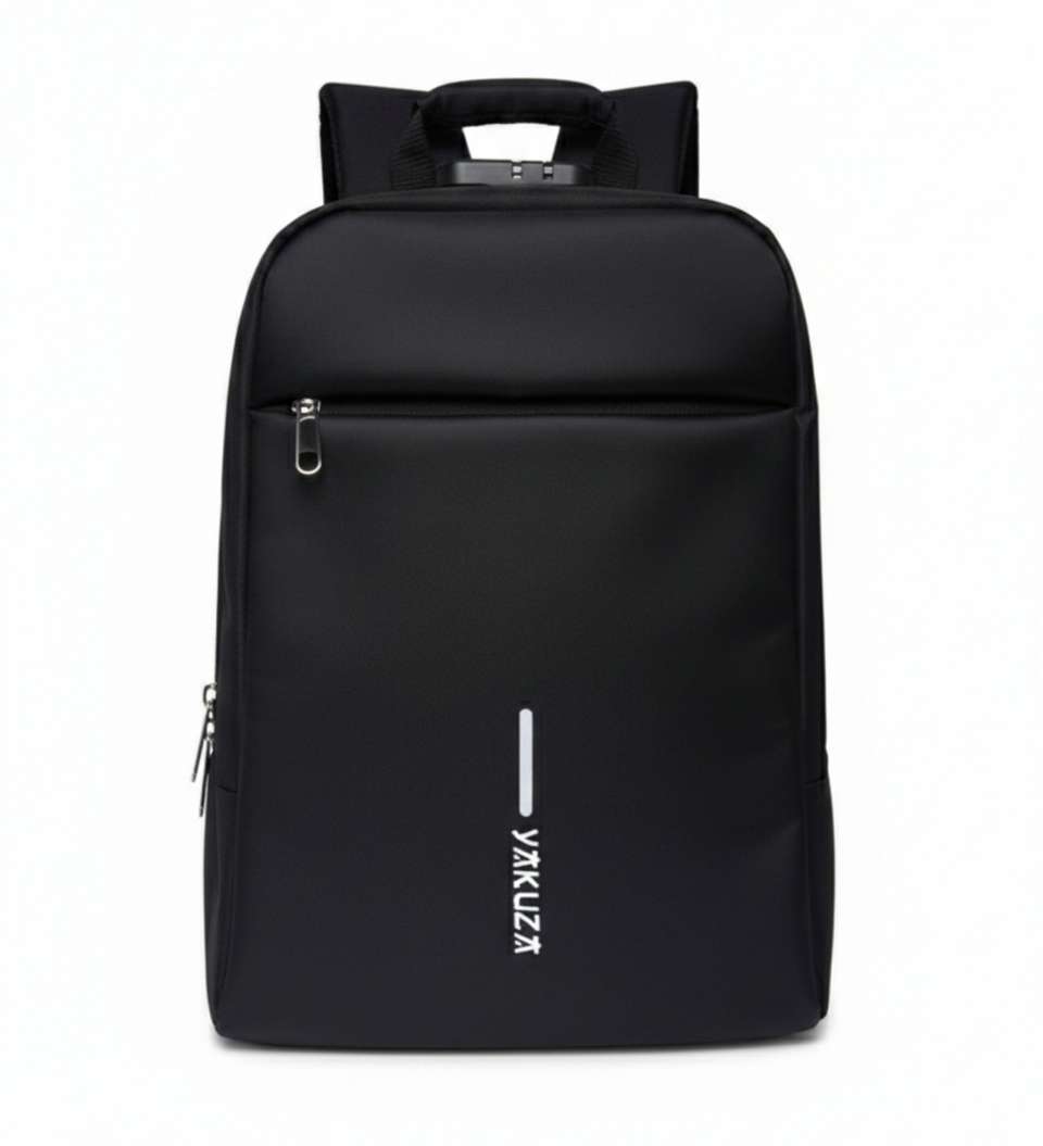 Hacker with Anti Theft Number Lock & USB Charging Bag for Office Travel ...