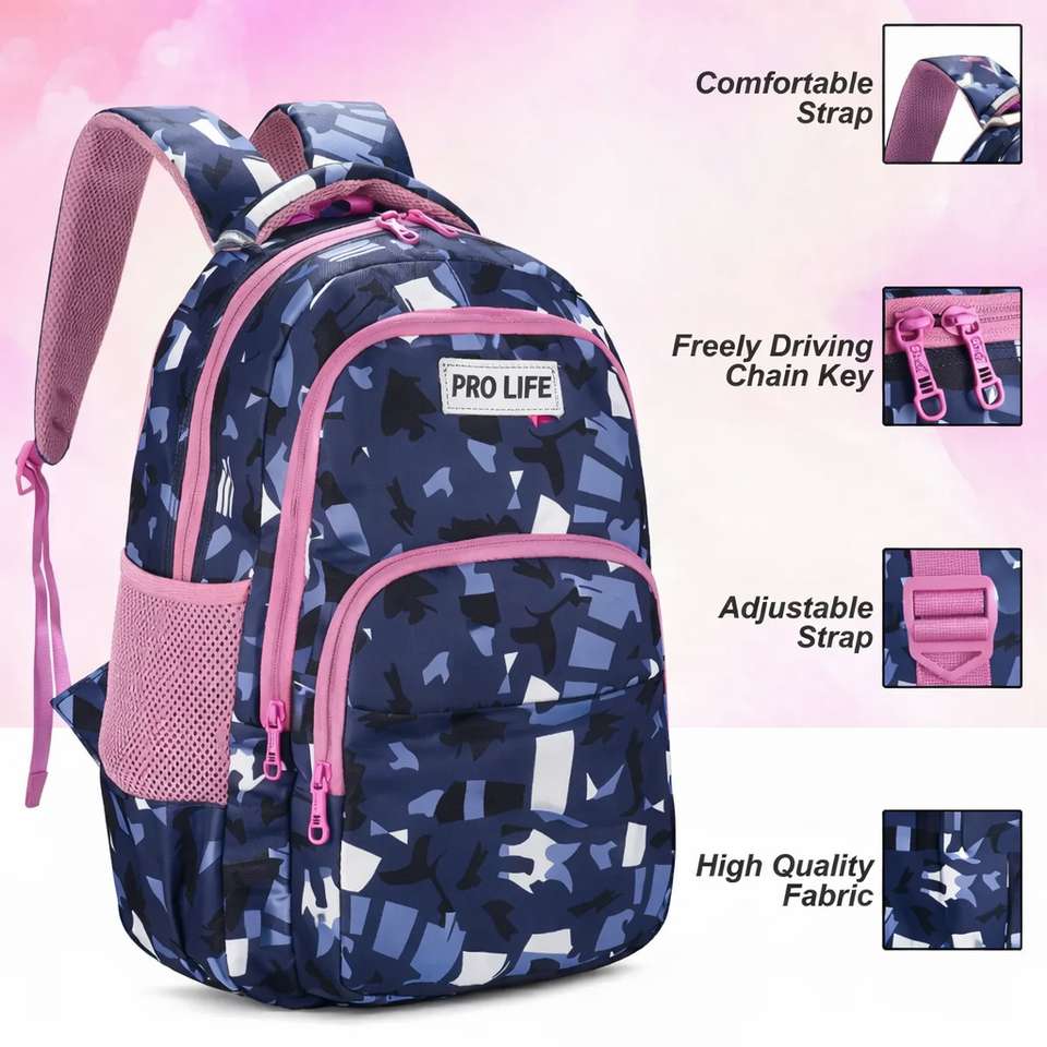 Pro Life Laptop Backpack School College Coaching Tution High Quality ...