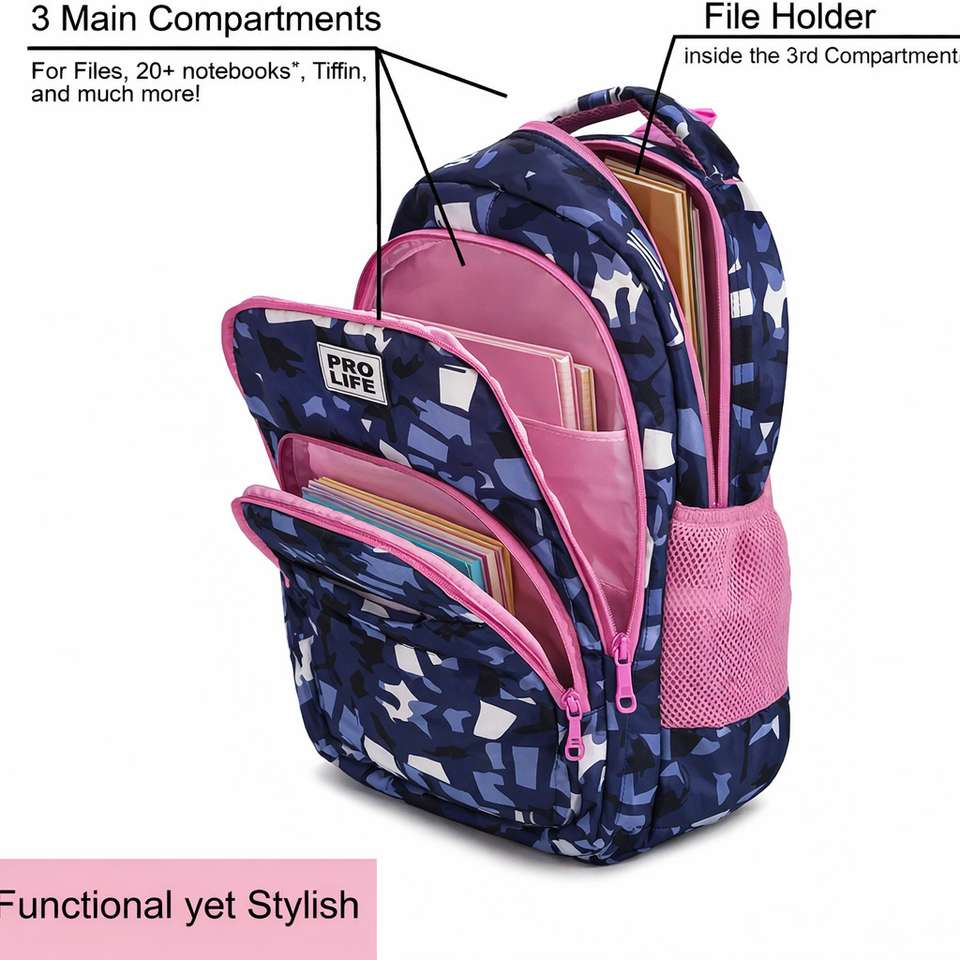 Pro Life Laptop Backpack School College Coaching Tution High Quality ...