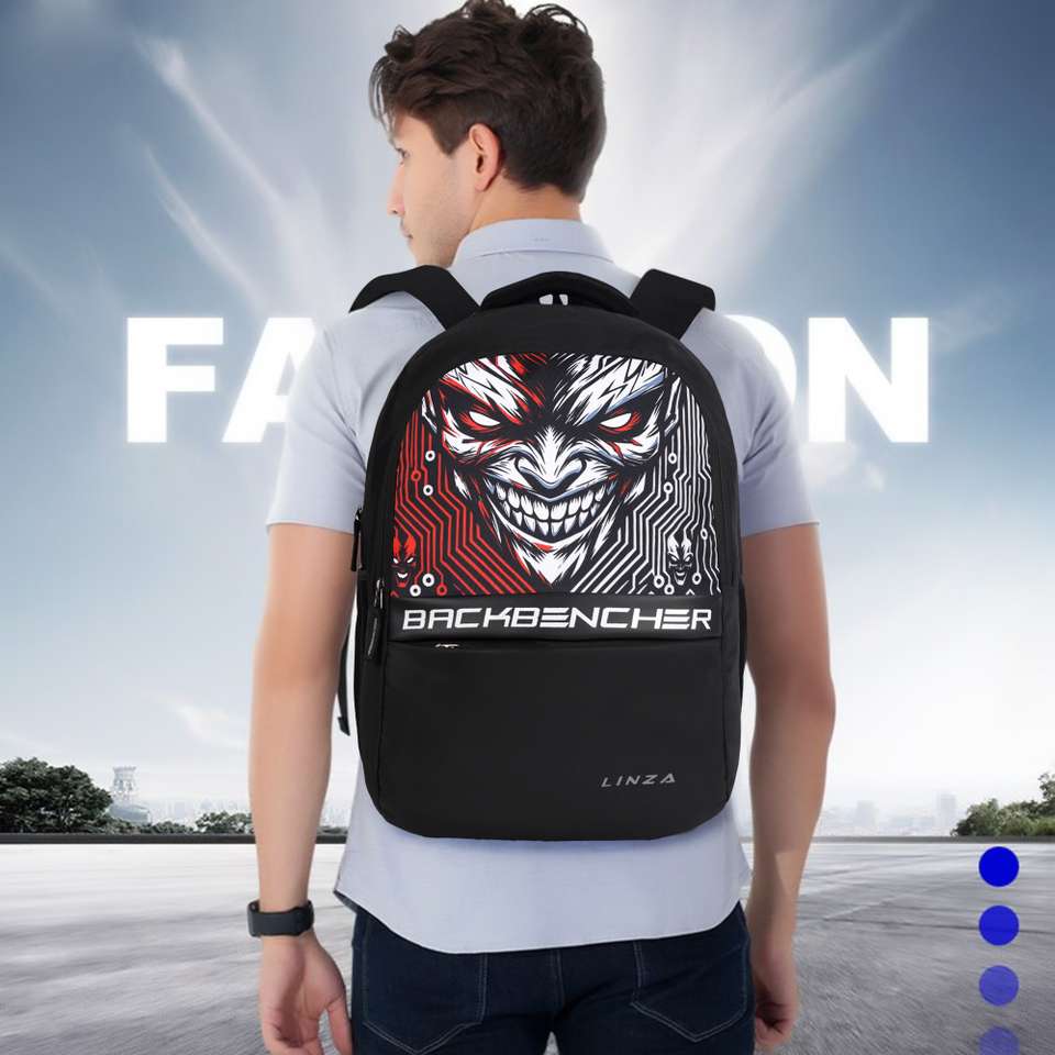 linza School & College Backpack for Boys Girls | Water Resistant 25 L ...
