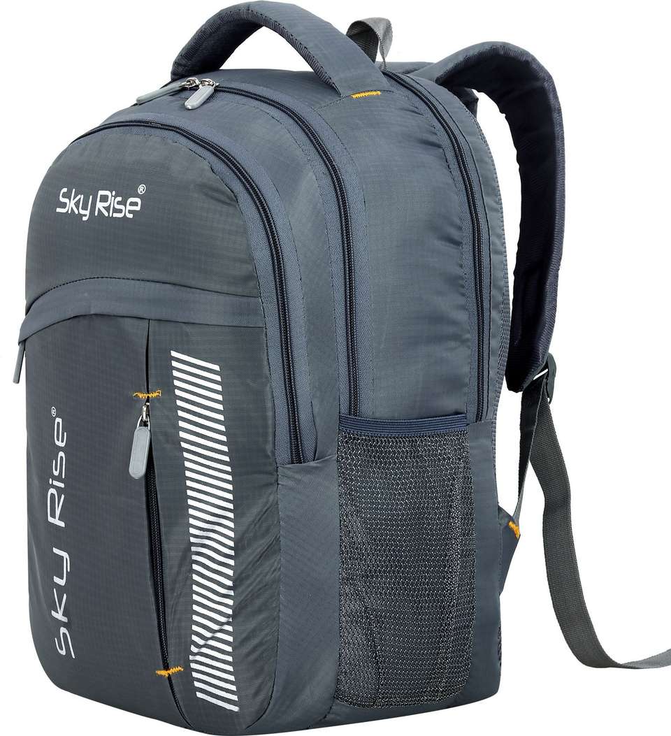 SKY RISE backpack69 35 L Laptop Backpack GREY, Grey - Price in India ...