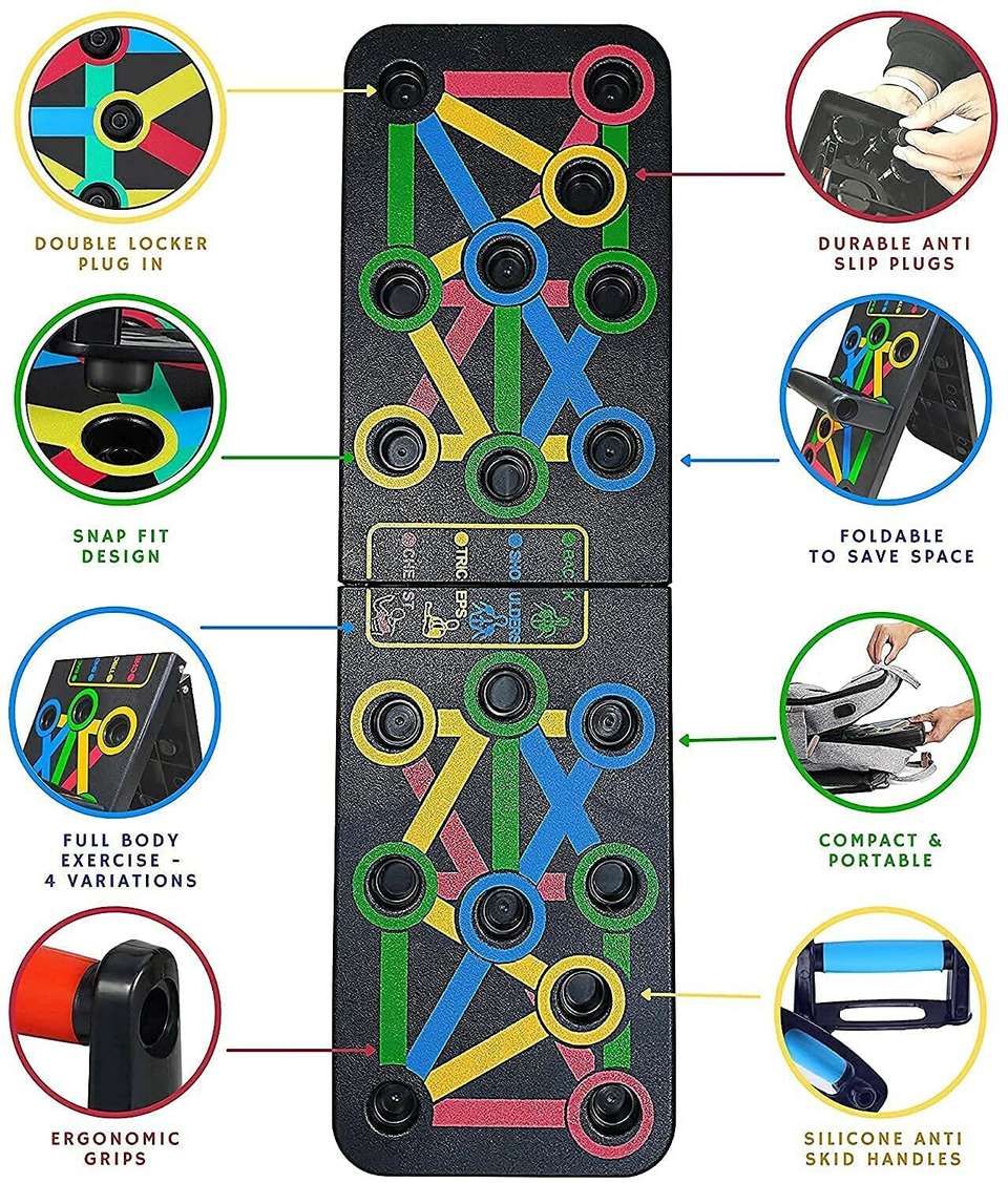 LIVOX Push up flex board Home Exercise Fitness Equipment Home & Gym ...