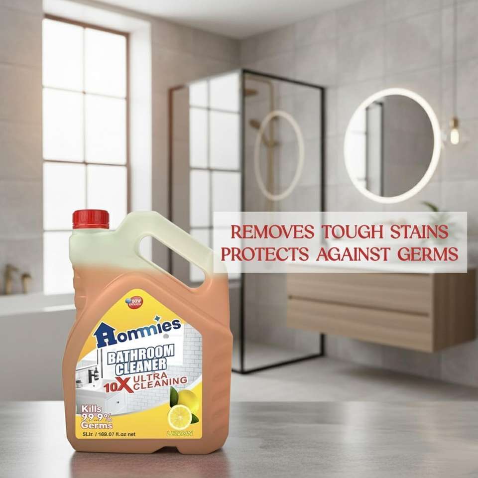 Hommies Disinfectant Bathroom Cleaner Liquid for Bathroom Floors, Slabs ...