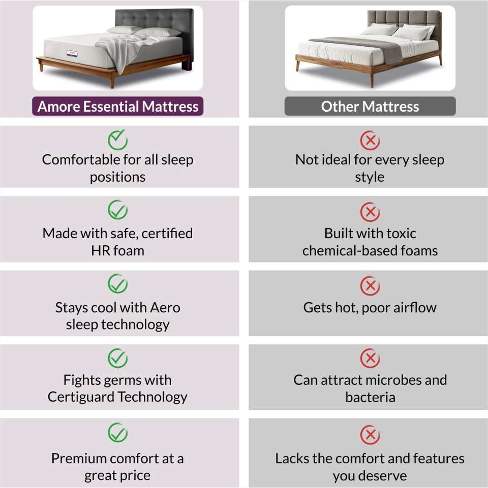 Amore International Amore Essential Orthopedic CertiPUR-US Certified ...