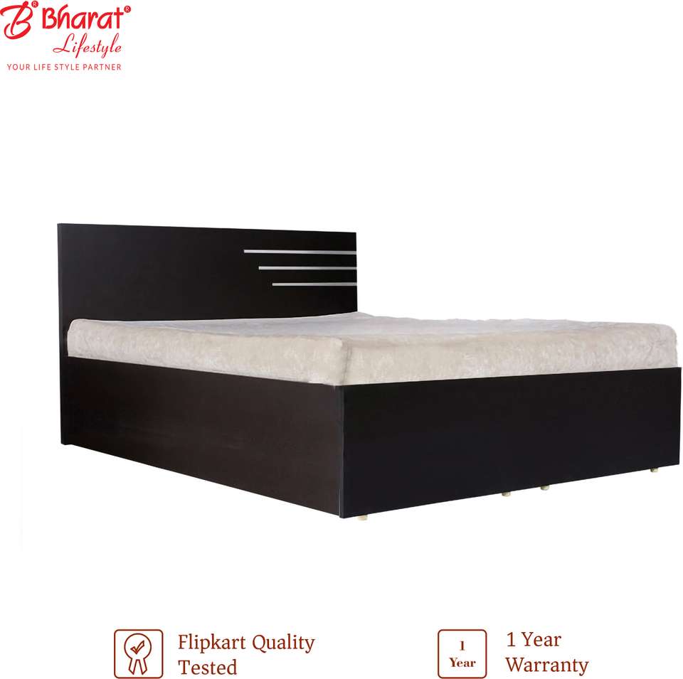 Bharat Lifestyle Amsterdam Engineered Wood Queen Bed, 204 cm x 155 cm ...