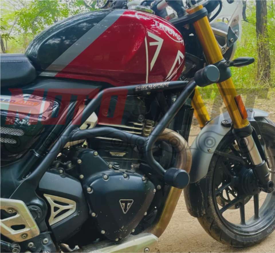 MotoXpert Triumph speed 400 Bike Crash Guard Price in India - Buy ...