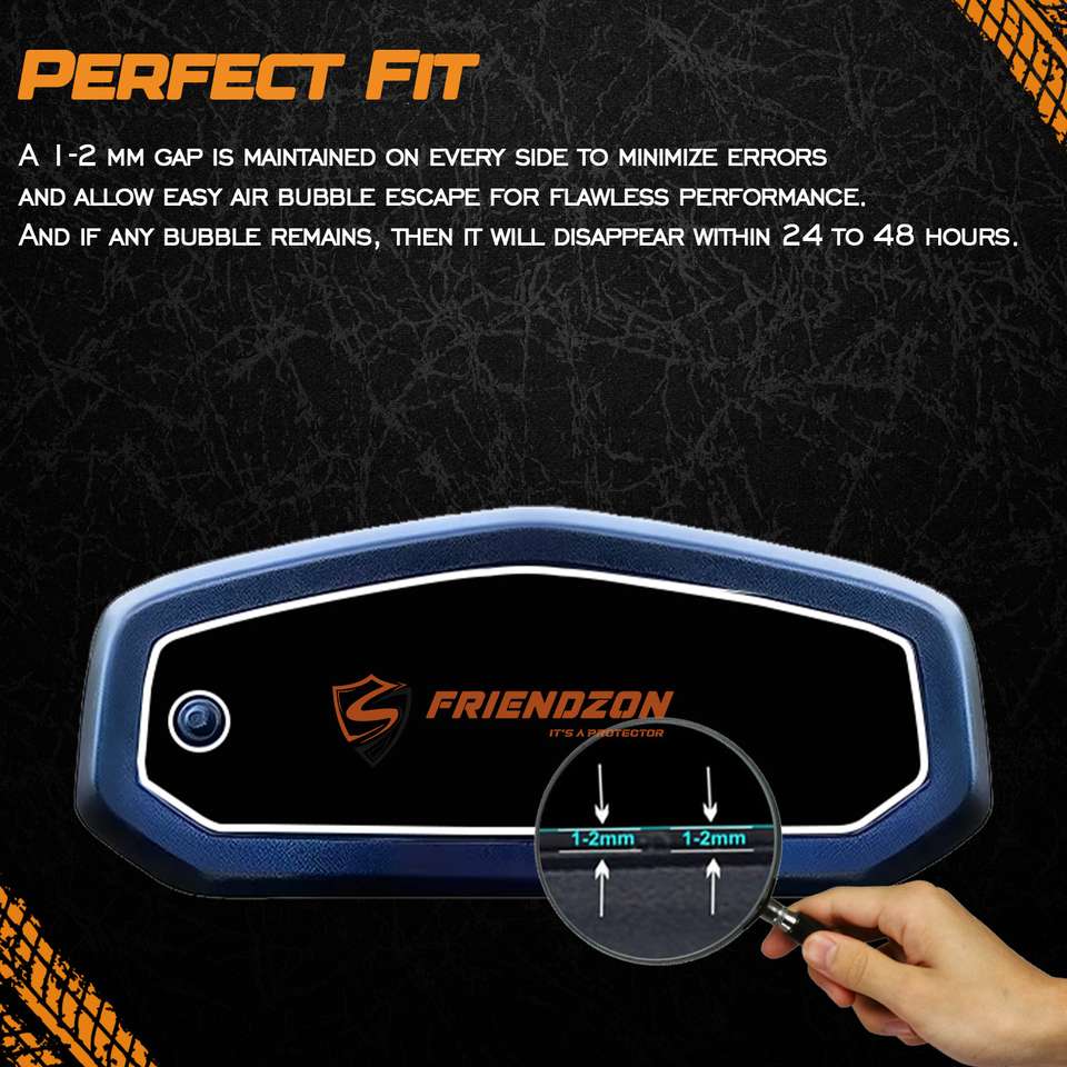 FriendZon Screen Guard for Yamaha FZ S V3 / FZ V3 / FZ15 V3 Bike ...