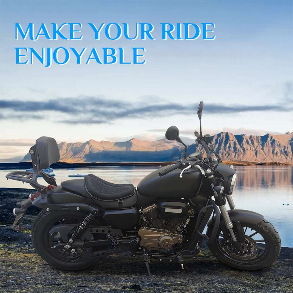 STHIRA Gel Seat Bike Cushion Long Ride Comfort Single Bike Seat Cover ...