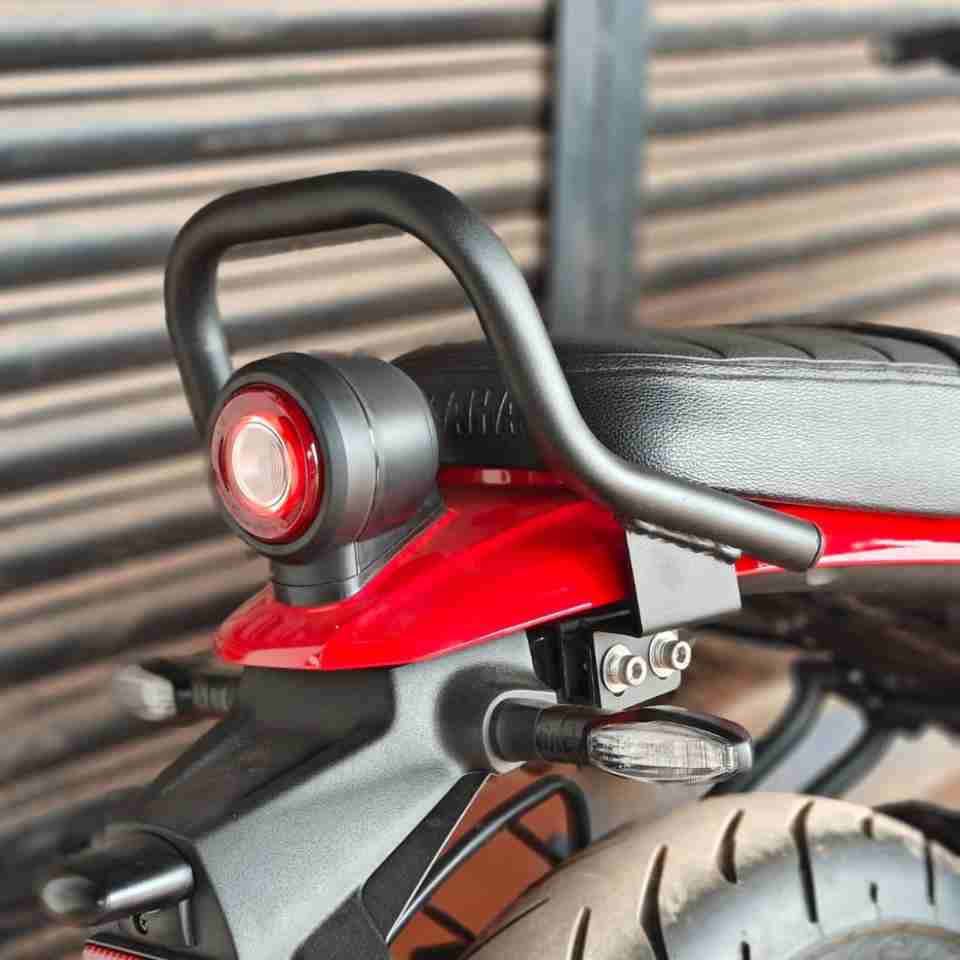 M Technics XSR155 GRAB HANDLE BLACK, PILLION GRAB RAIL FOR XSR155 Bike ...