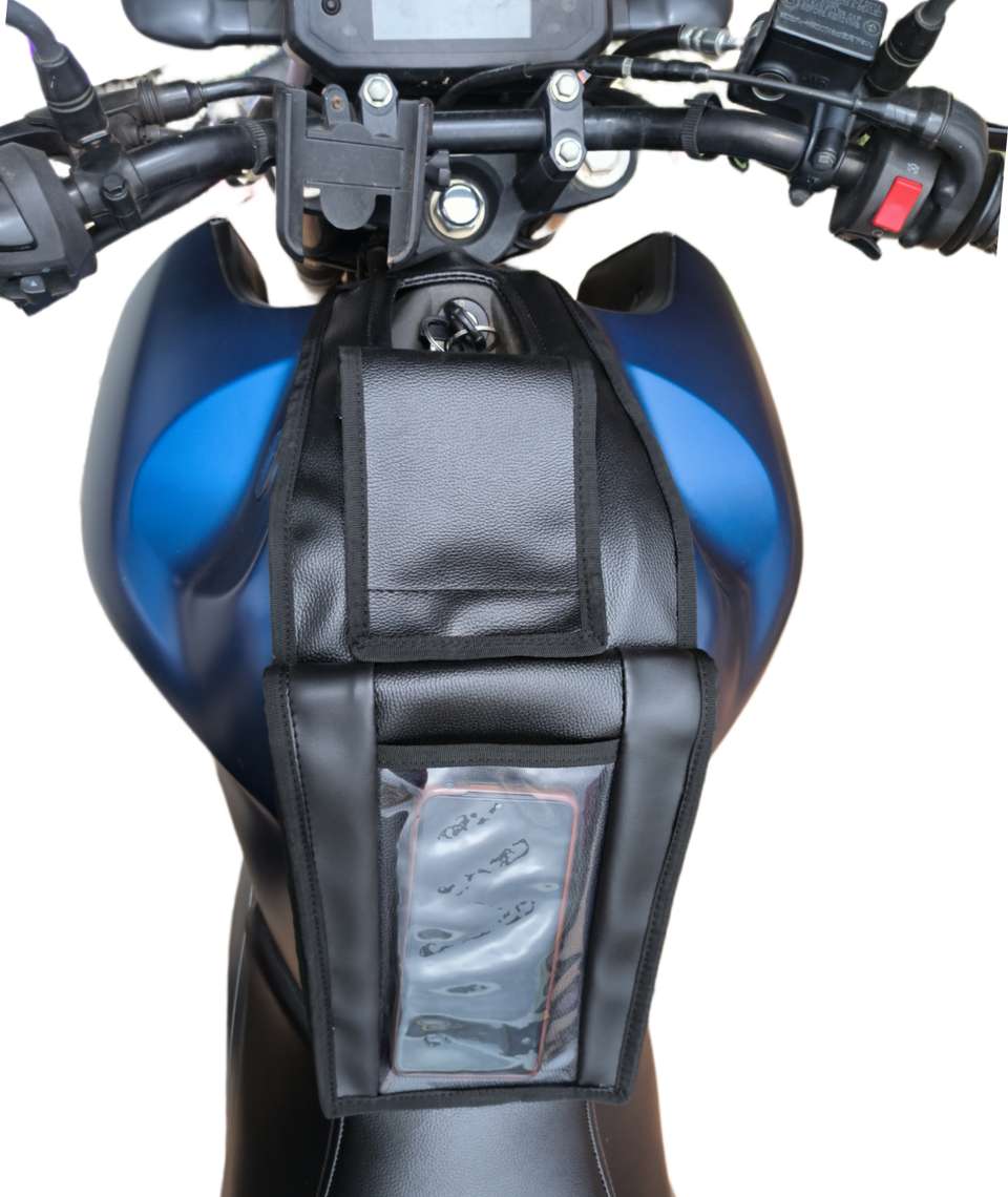 REXIN M D Liners FZ mobile pouch F1 Strap Yamaha FZ Bike Tank Cover ...