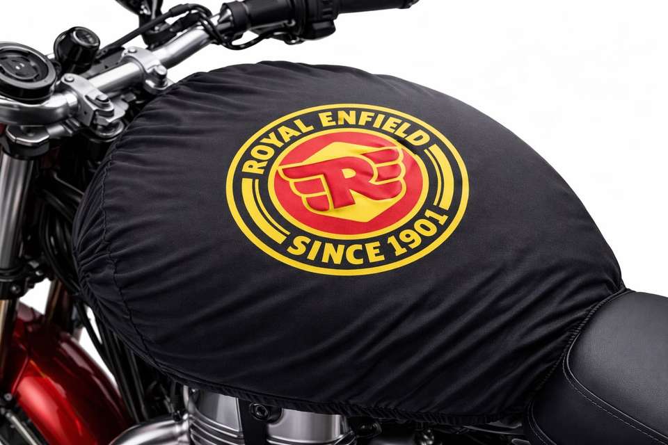 turboracing tank cover Royal Enfield Compatible Elastic Fit | Tank ...