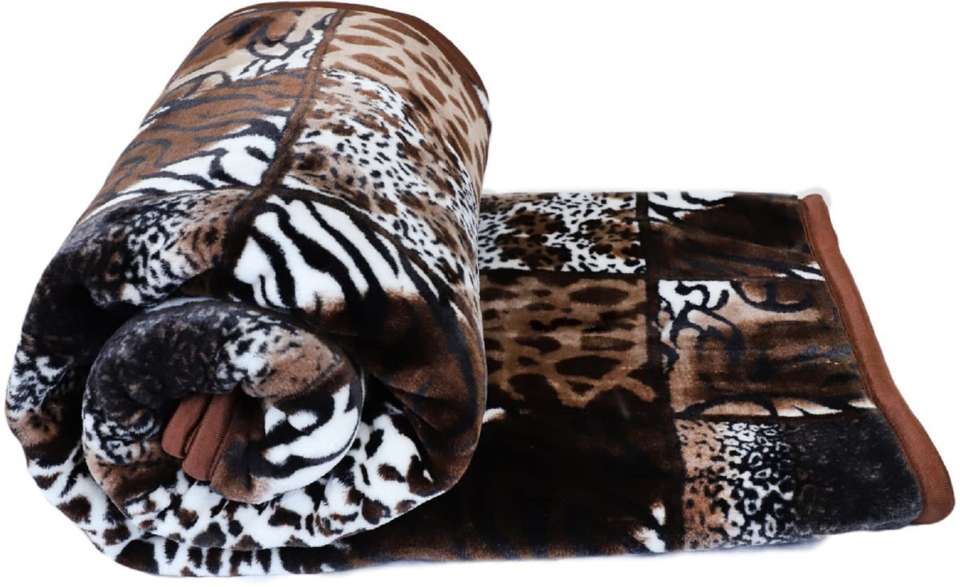 Changers Floral Double Mink Blanket for Heavy Winter - Buy Changers ...