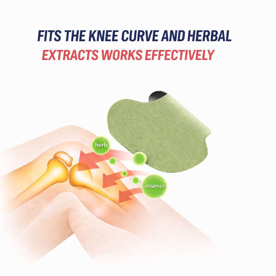 NILNIILVA Natural Knee Joint Comfort Care Patch Model AK Plaster ...