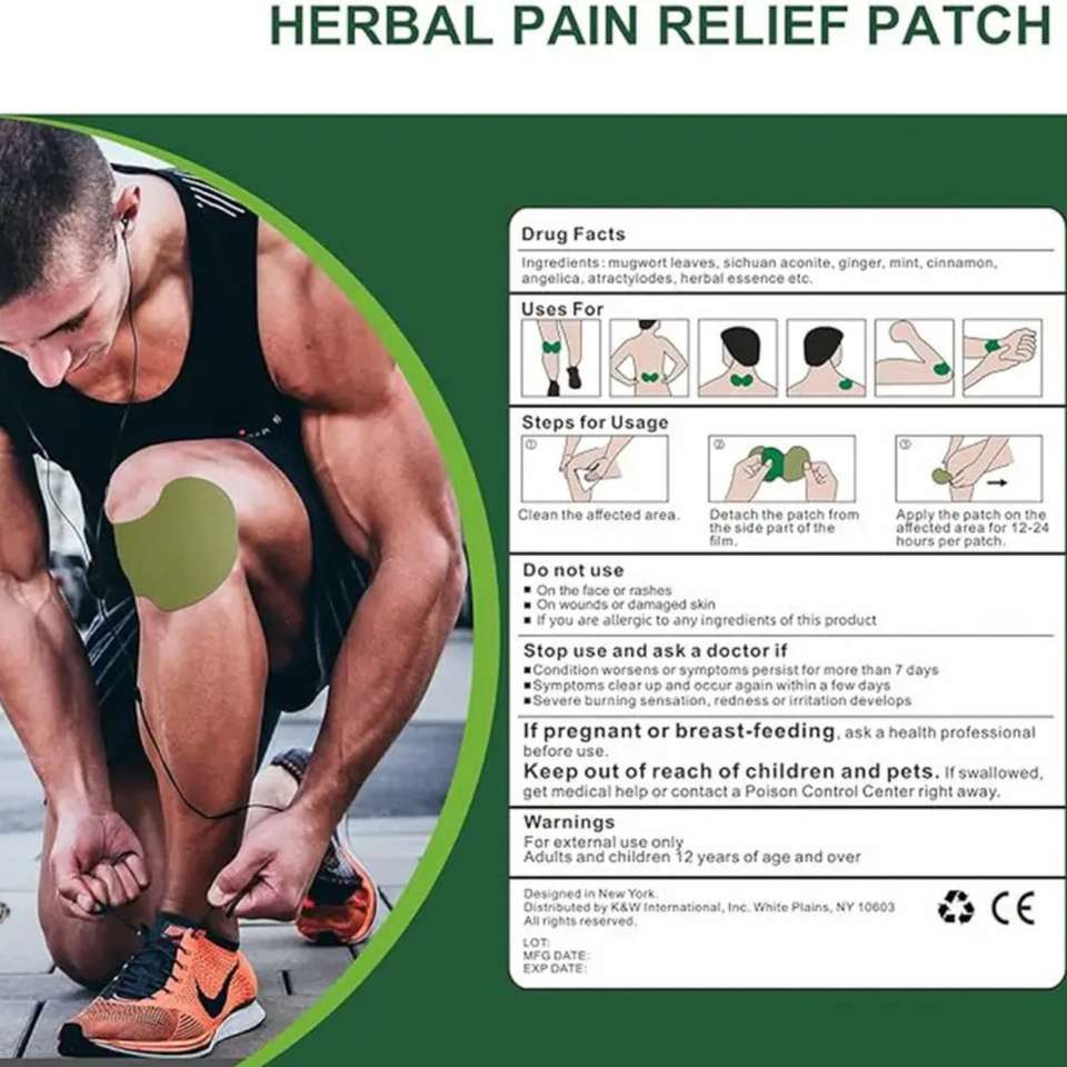 PHIZLLER Gentle Healing Suppo Natural Knee Pain Relief Patch – Trusted ...
