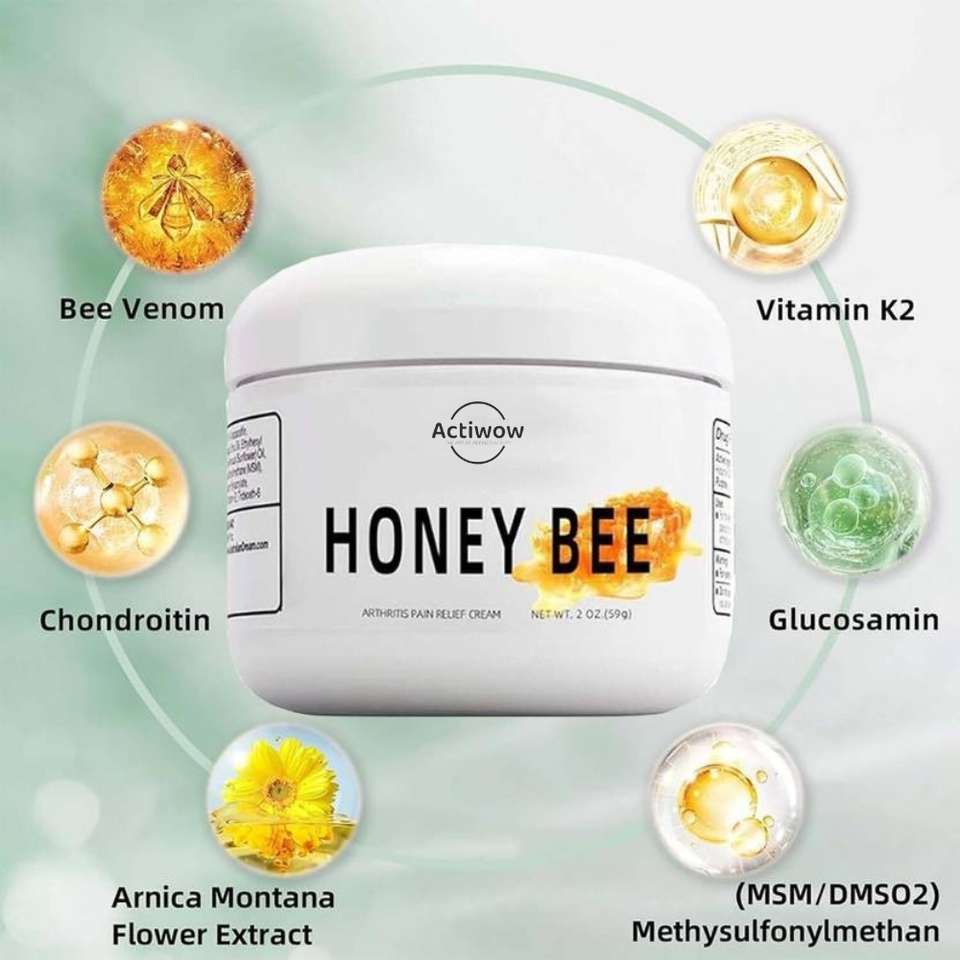 ACTIWOW Honey Bee Pain Relief Elbows And Tendon Pain Cream Cream - Buy ...