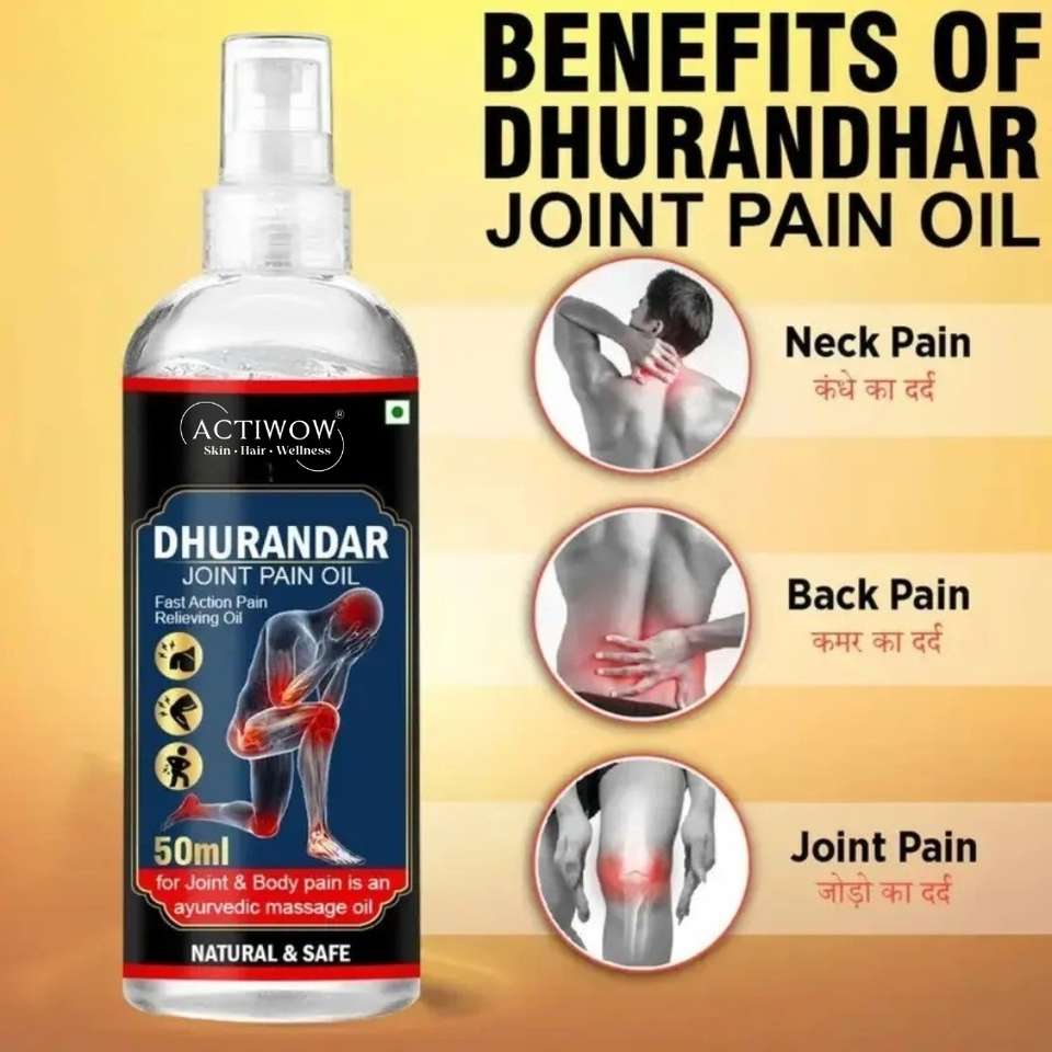 ACTIWOW Dhurander Pain Relief Oil for Back Massage Comfort Liquid - Buy ...